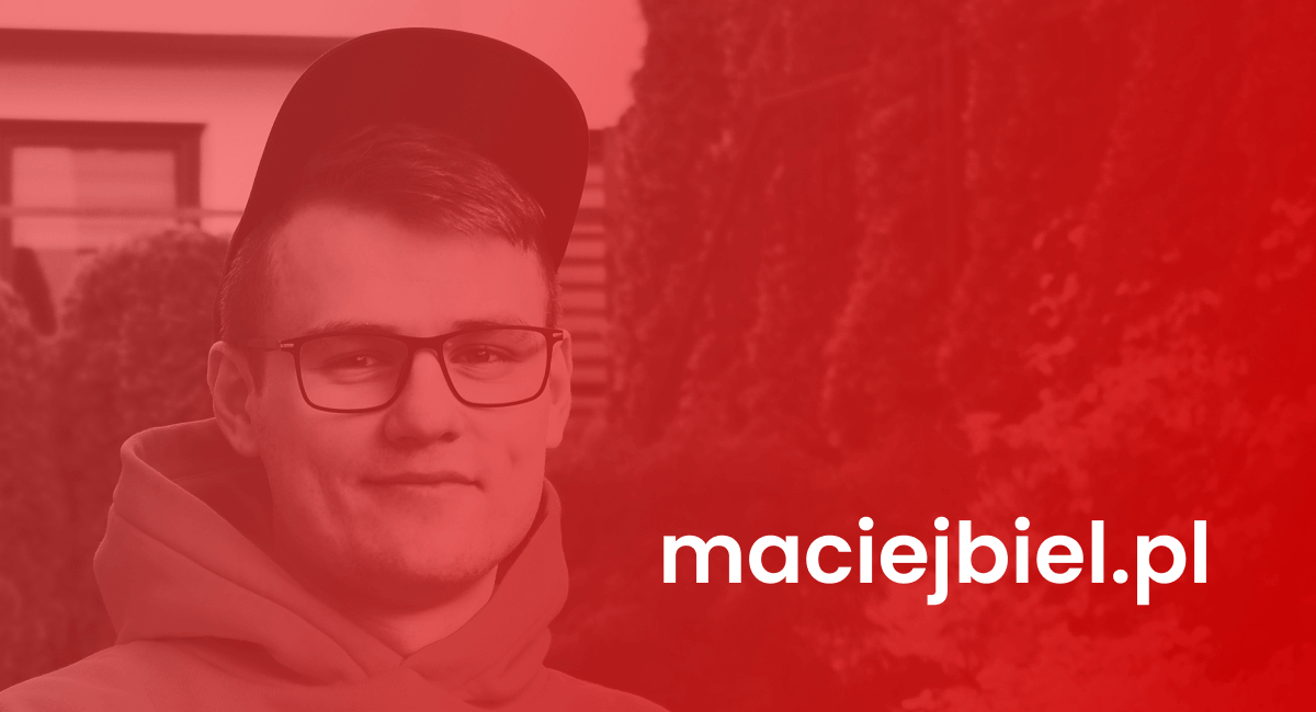 Dev Blog | Maciej Biel